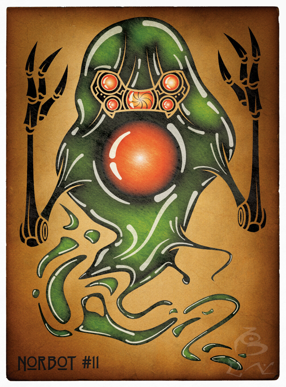 ArtStation - Norbots: Norbot #11