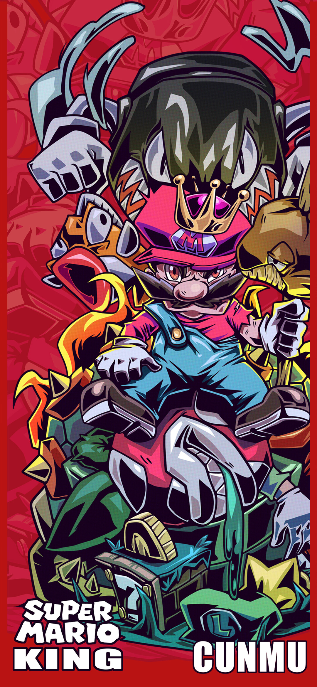 ArtStation - SUPER MARIO KING!!!