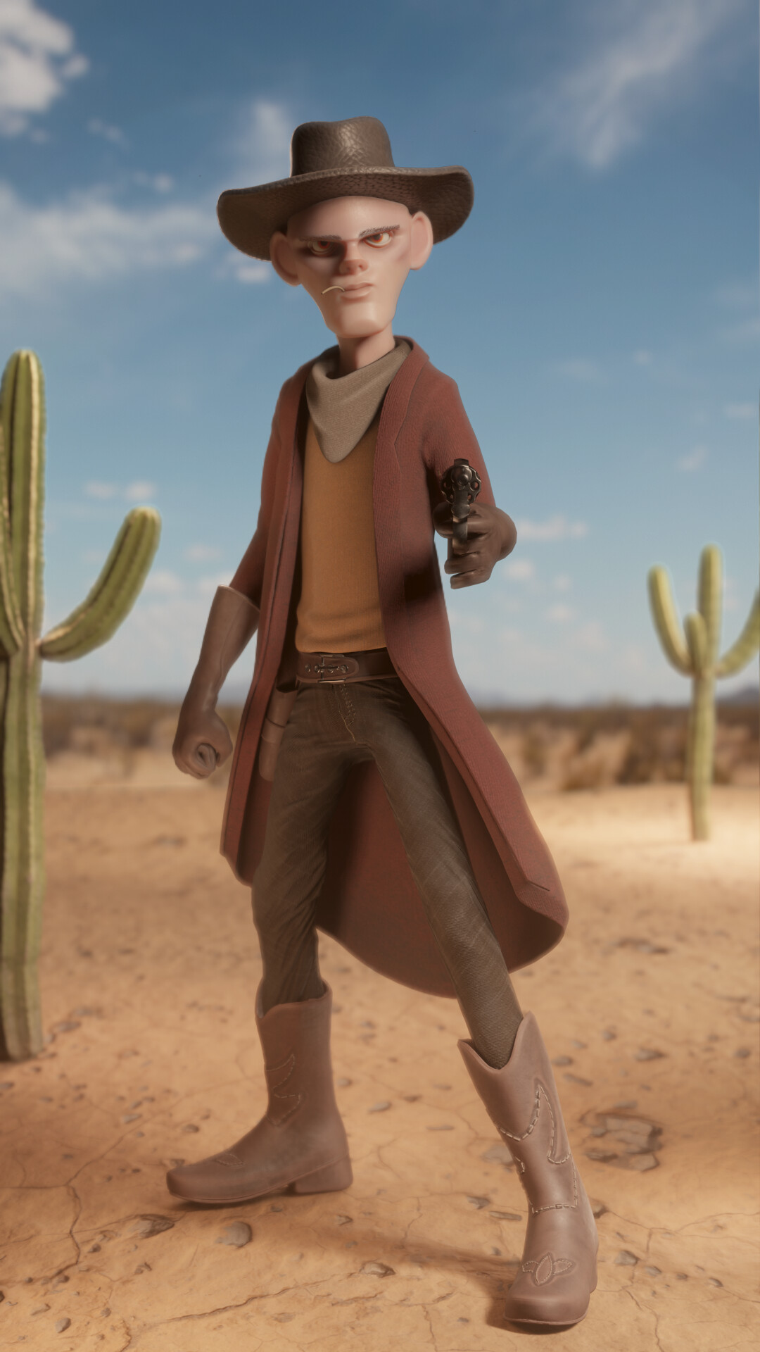 ArtStation - Evil Cowboy