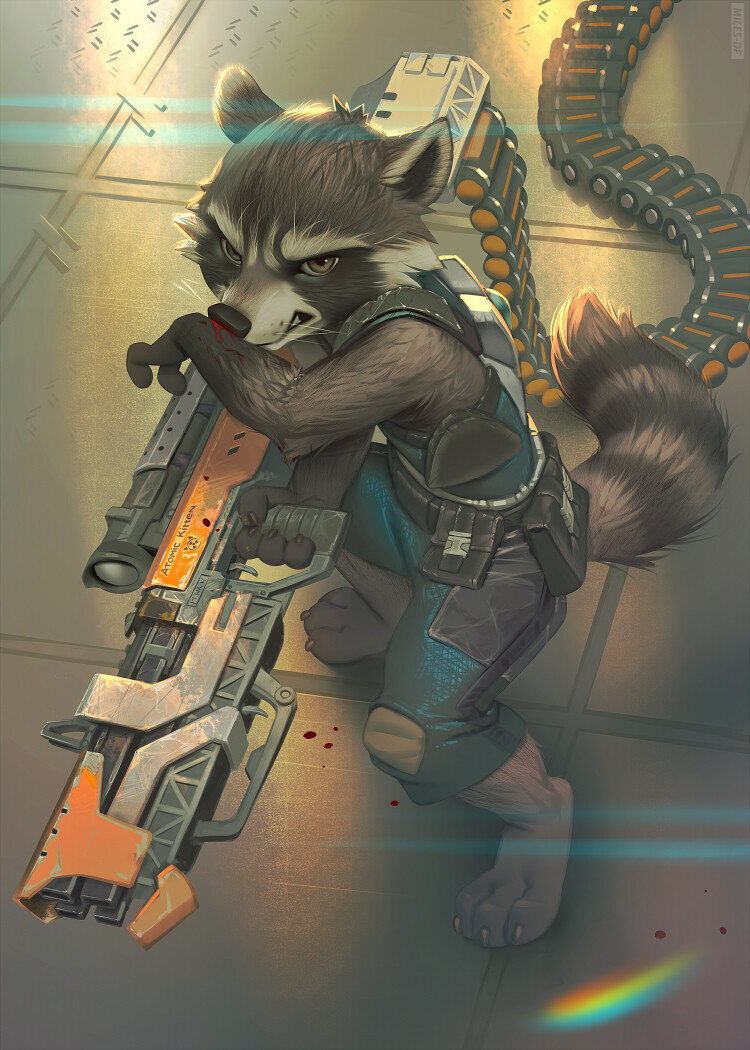 ArtStation - Don't call me a raccoon