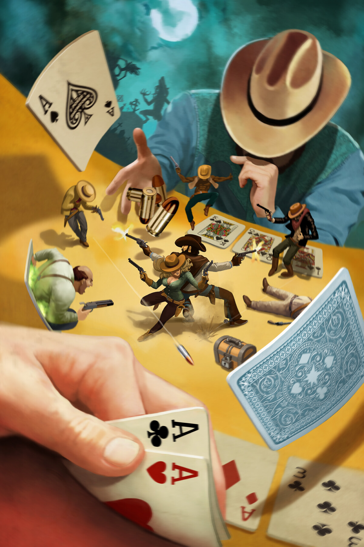 ArtStation - Poker Showdown splash screen