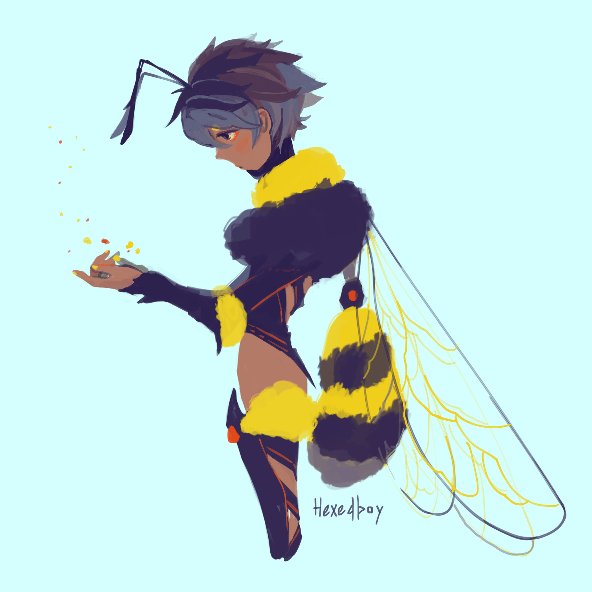 ArtStation - Bee Fairy