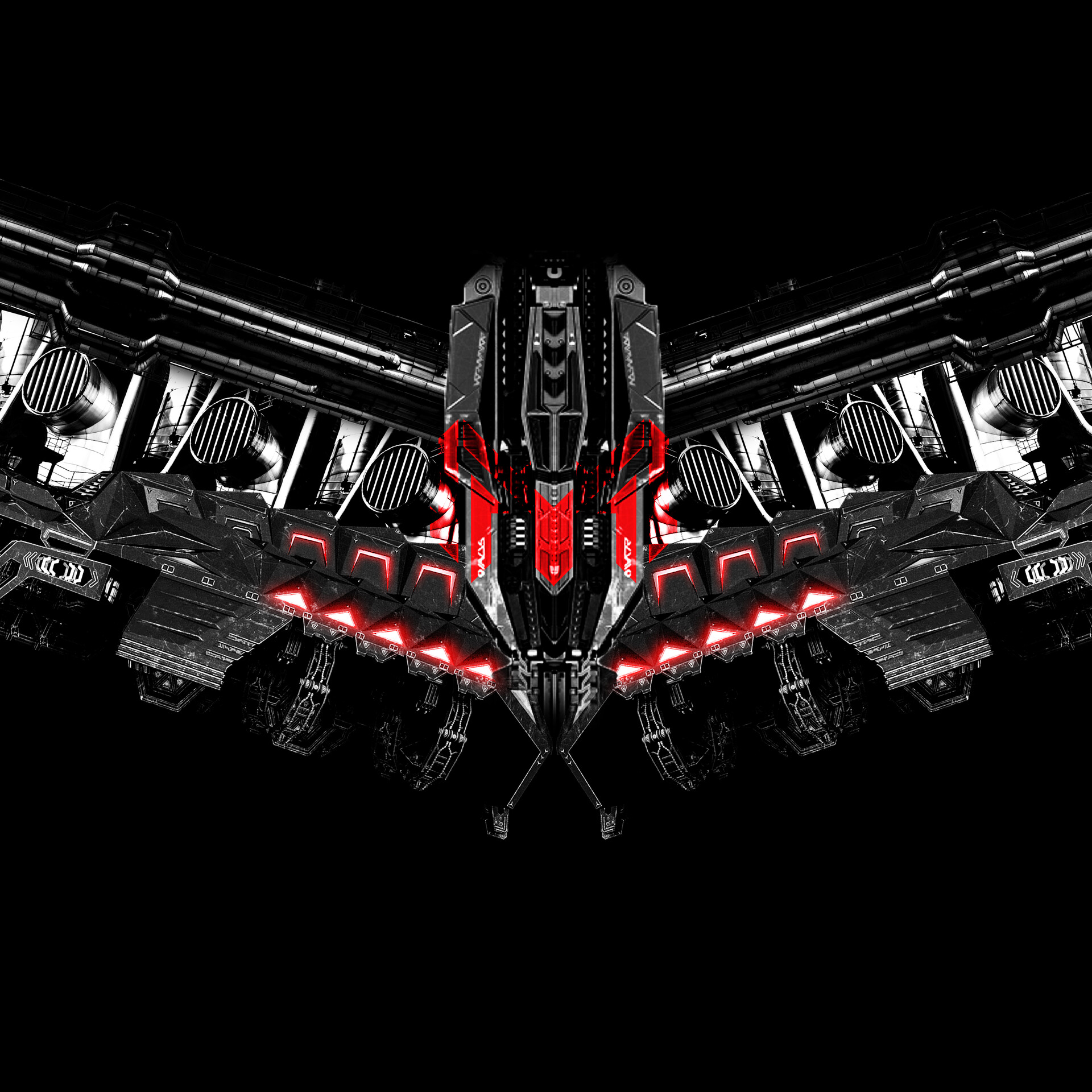 ArtStation - MECHINA Face Mask