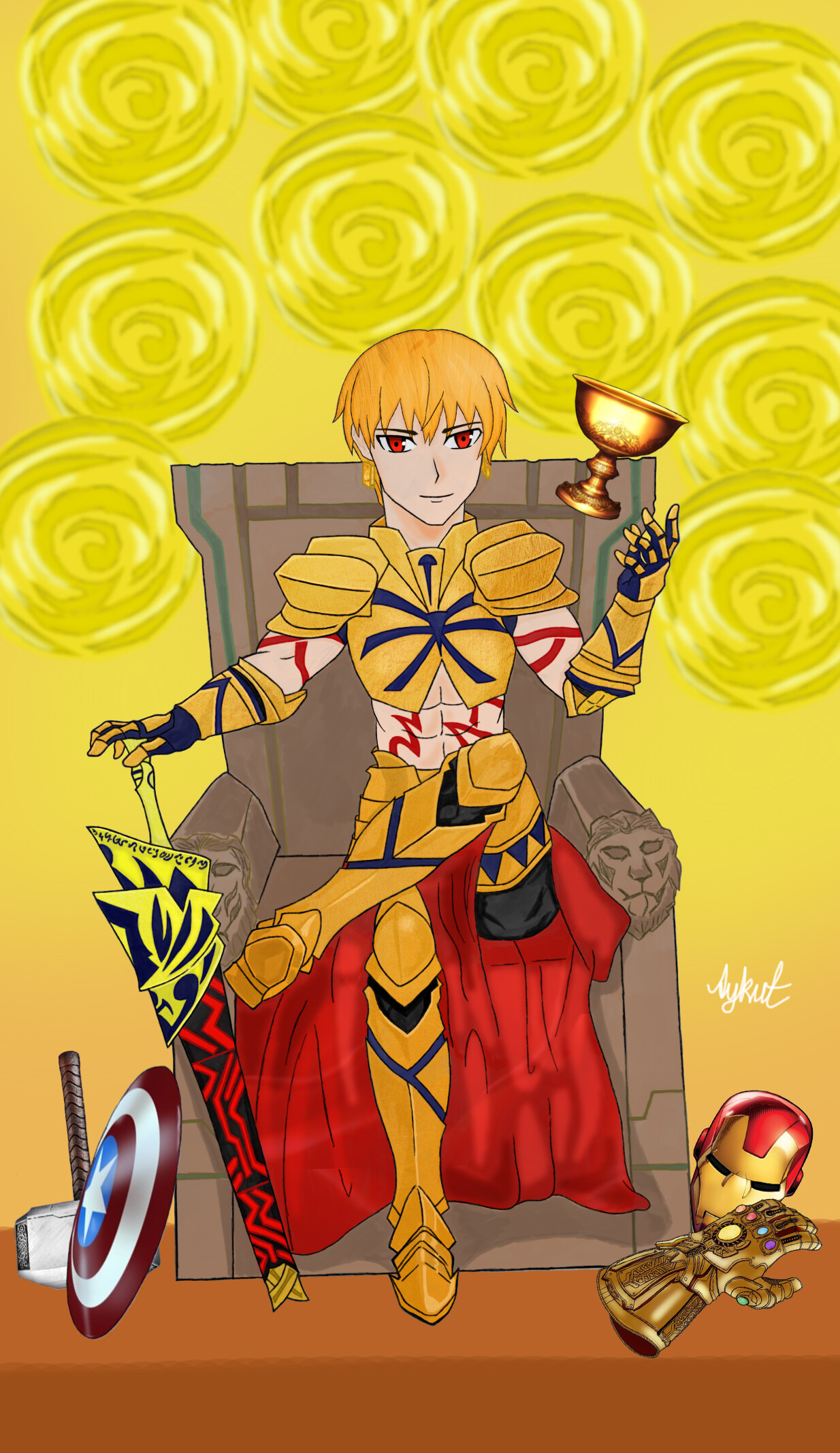 ArtStation - Gilgamesh: King Of Heroes