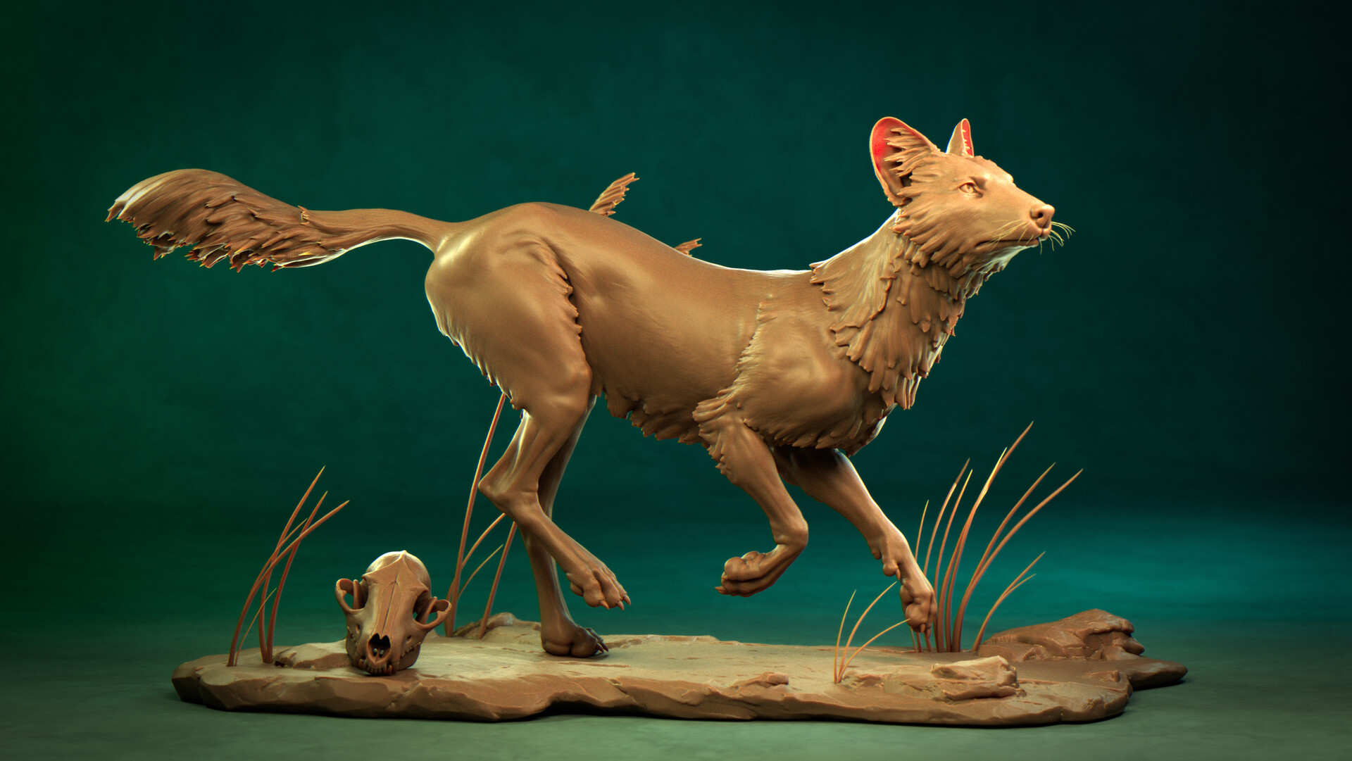 ArtStation - Dhole - CGMA Class Result