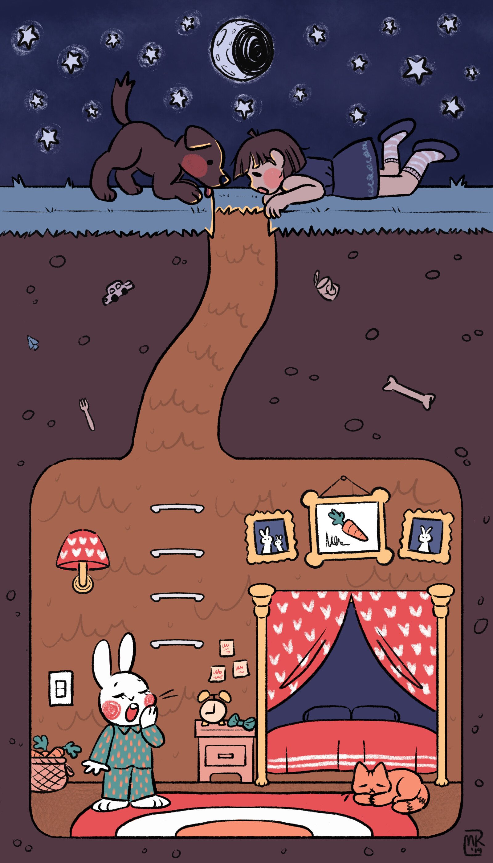 ArtStation - Bunny Burrow (2019)