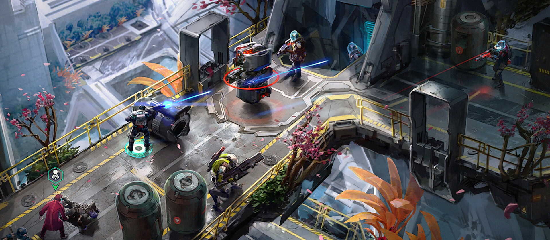 ArtStation - Isometric sci-fi explorations