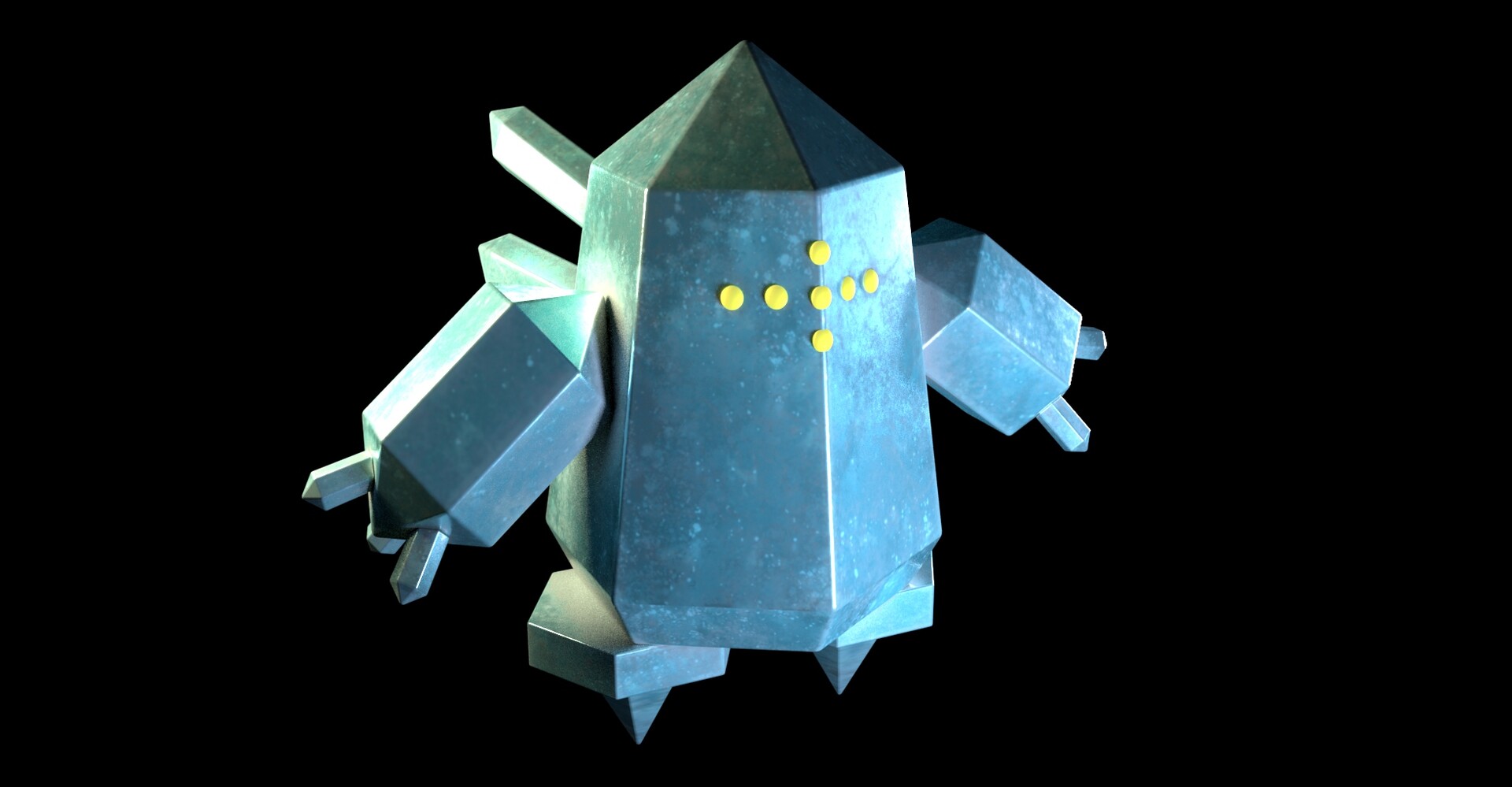 ArtStation - Pokemon model and render - Regice