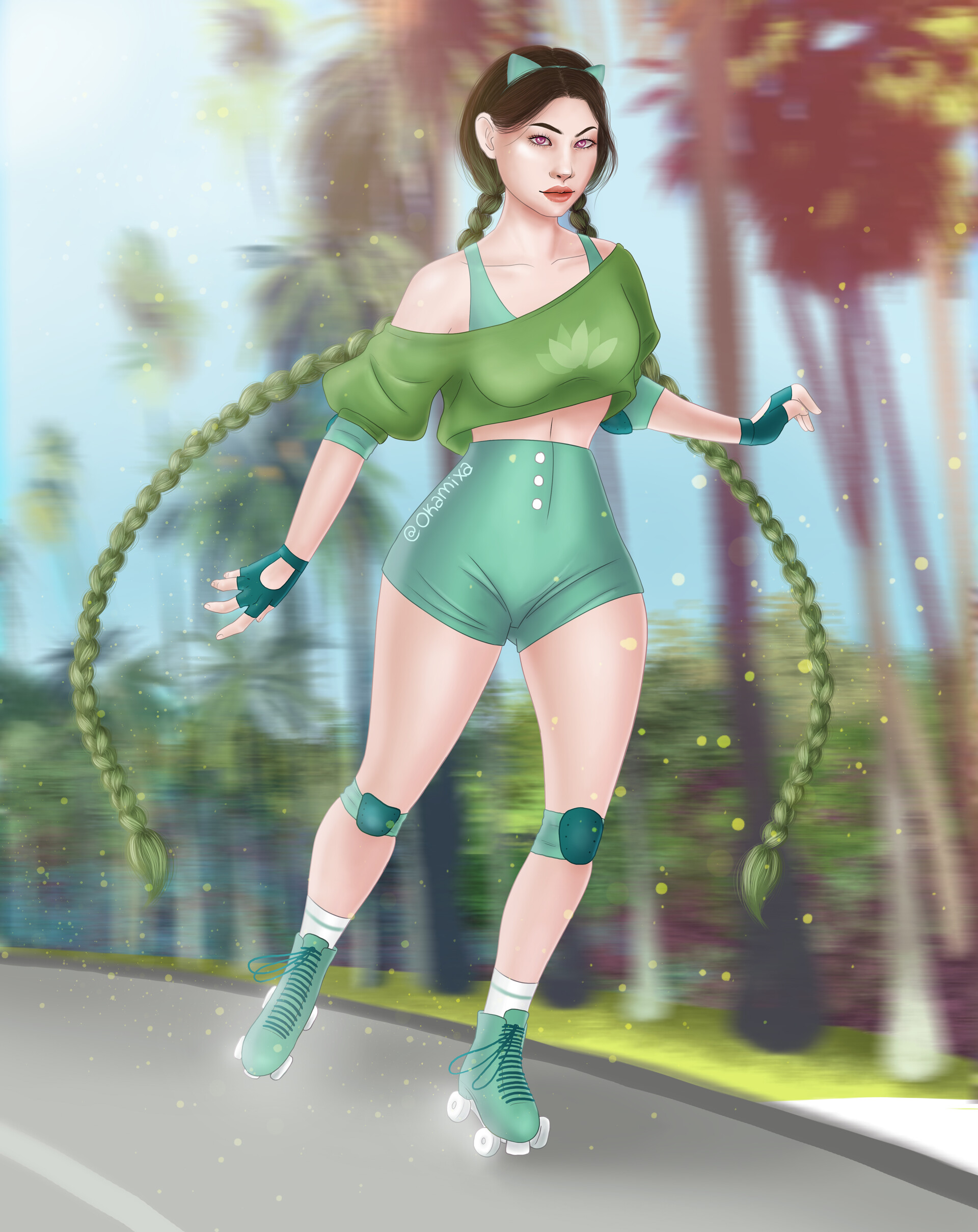 ArtStation - Bulbasaur Girl