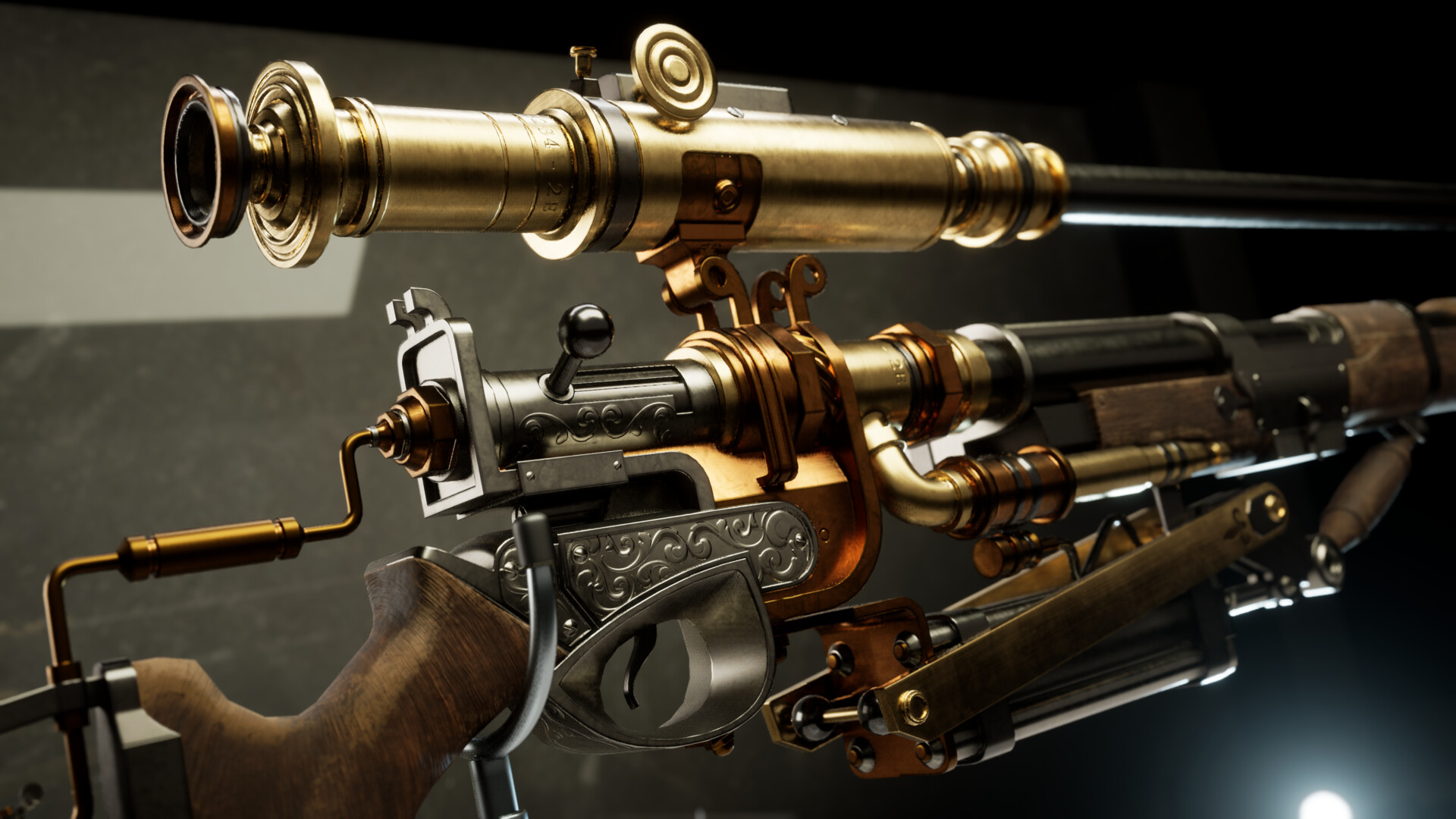 Lewis Barnett - The Order 1886 Pneumatic Rifle