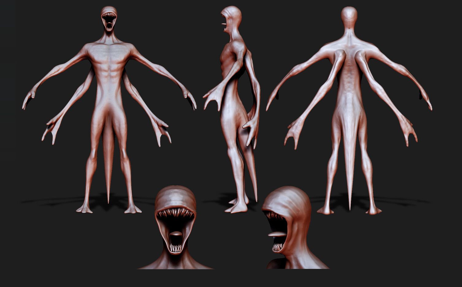 ArtStation - ZBrush Monster Sculpture