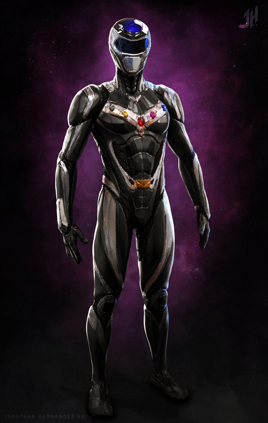 Jonathan Hernandez - Red in Space Ranger + BLack & Blue