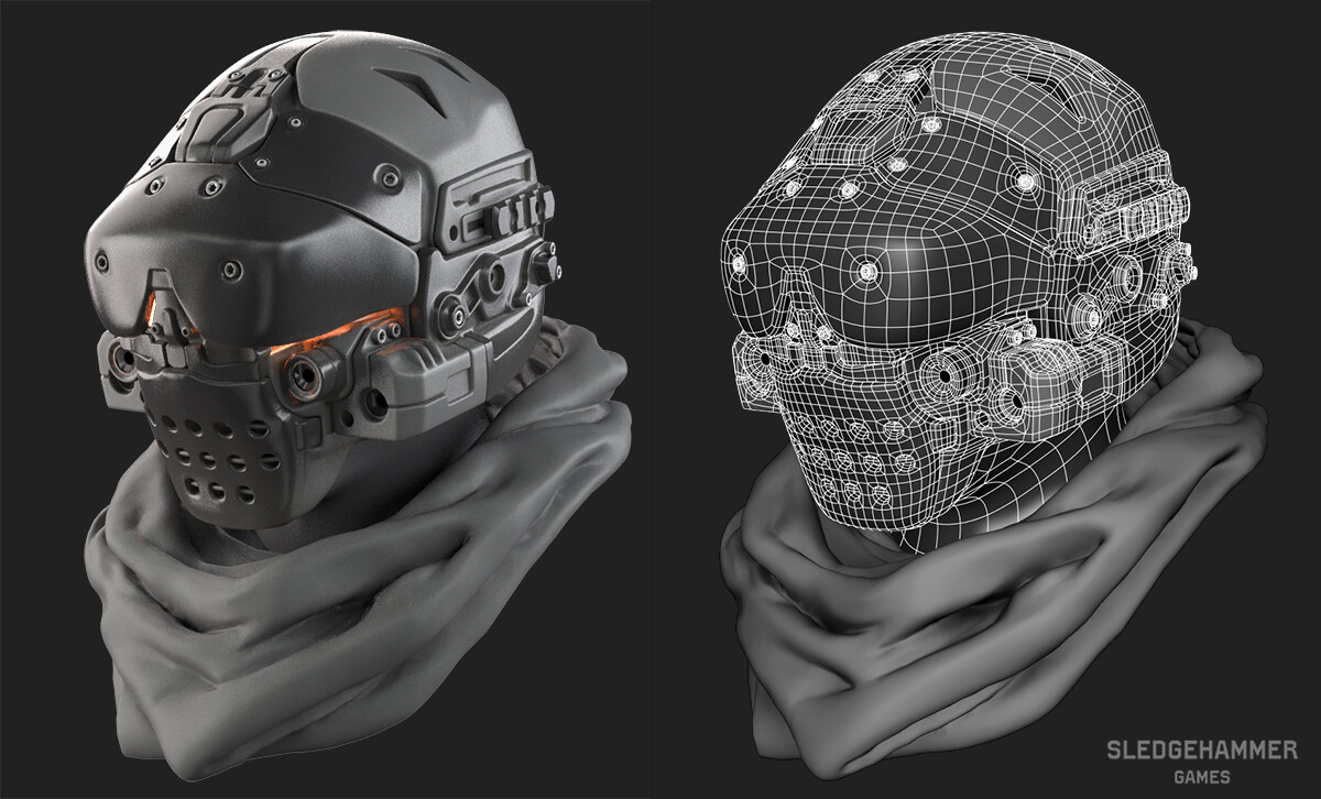 ArtStation - Headhunter Helmet for CoD Advanced Warfare