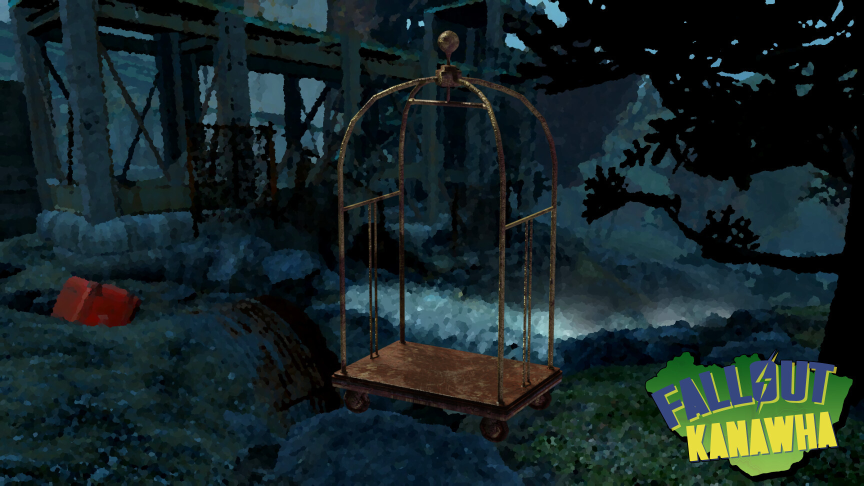 ArtStation - Fallout Kanawha - Bellhop Trolley