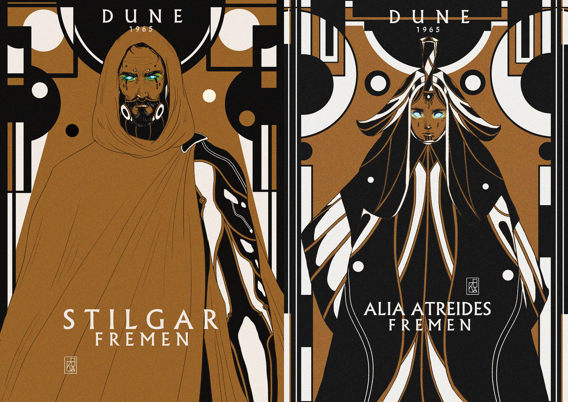 ArtStation - Dune Character Illustration Series; Stilgar (Stilgar Ben ...