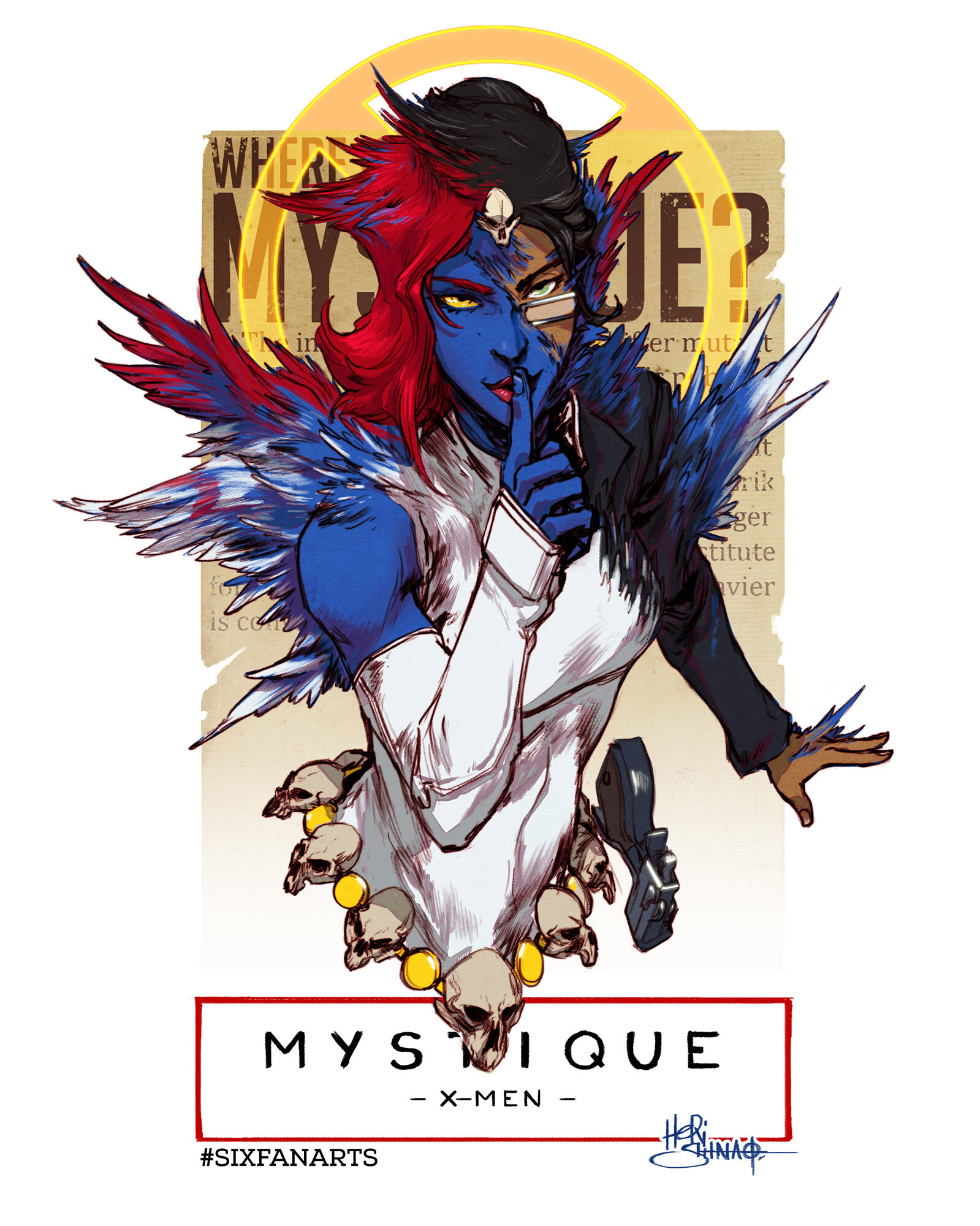 ArtStation - Mystique #sixfanarts