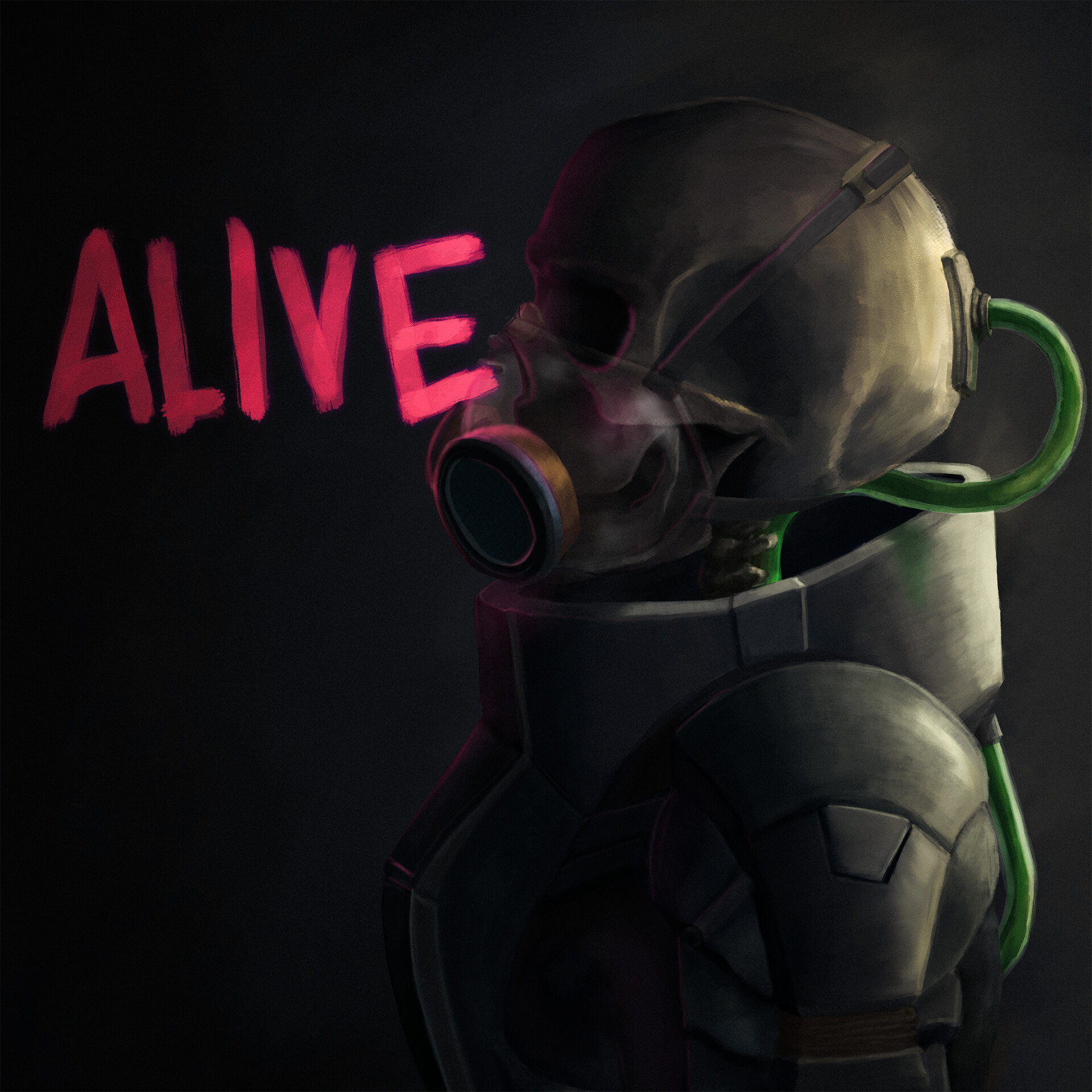 ArtStation - ALIVE on iPad Pro 12.9 2017