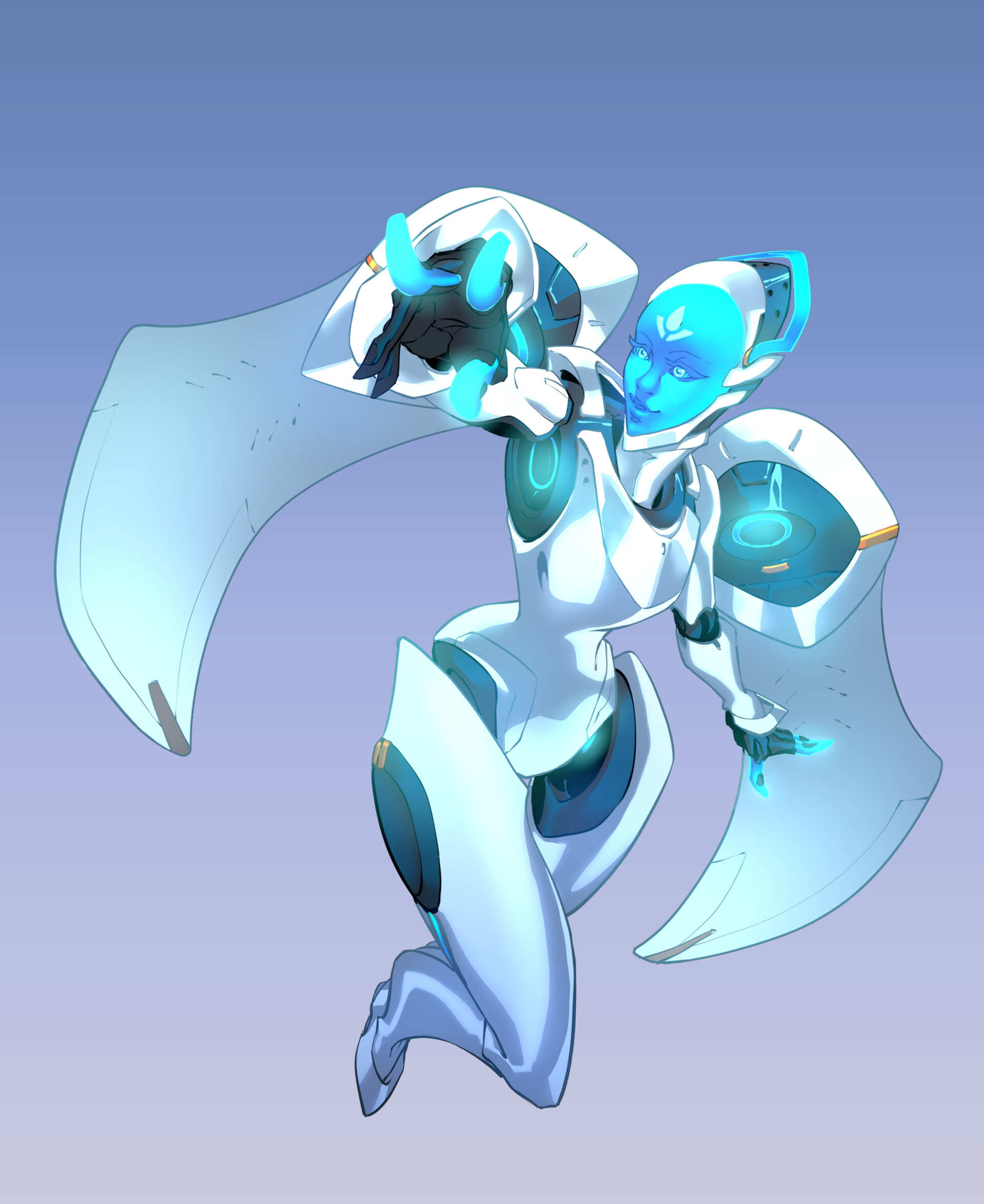 ArtStation - Overwatch Echo Fanart, Archsider Artist