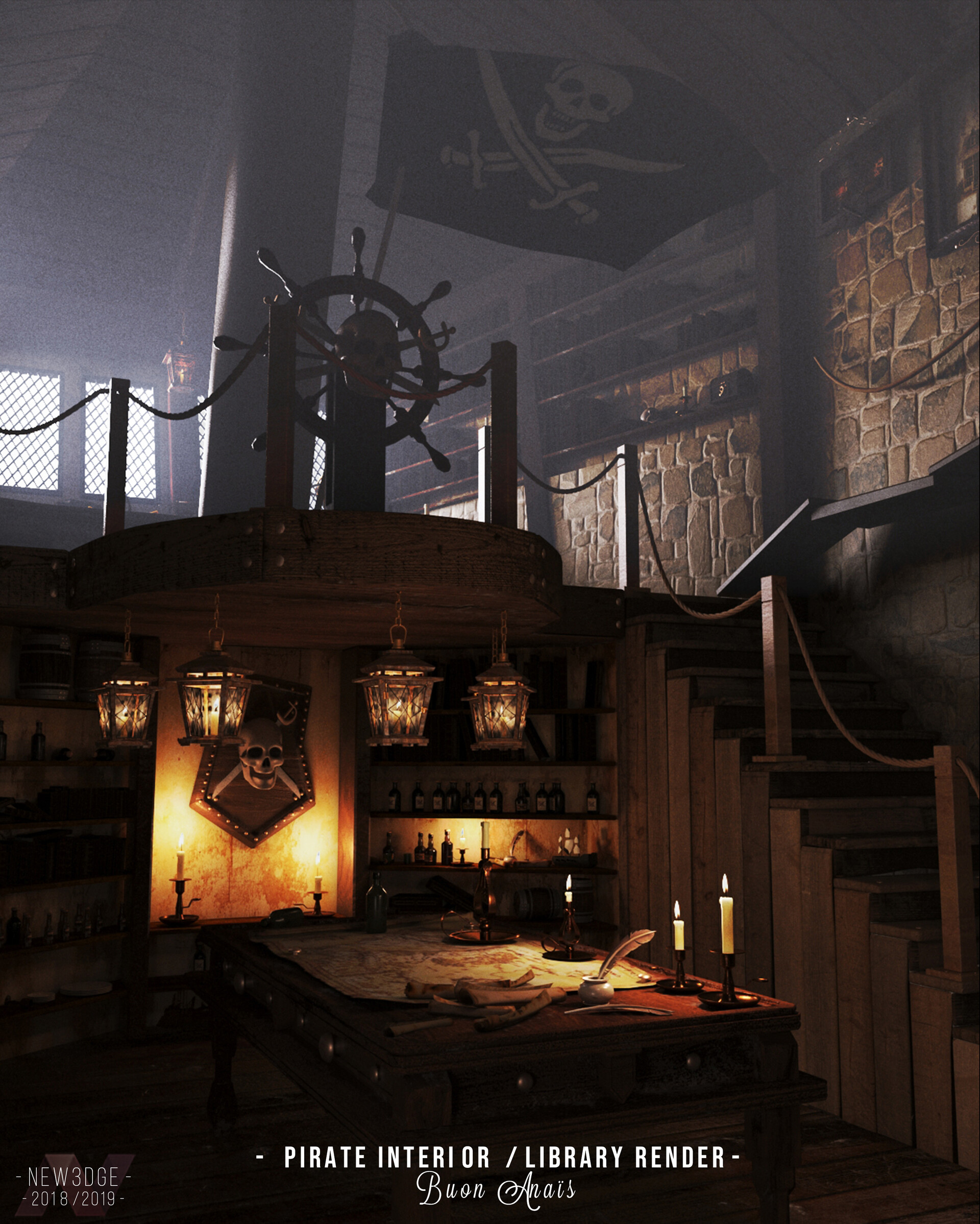 ArtStation - Pirate Scene