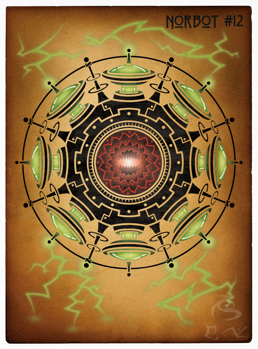 ArtStation - Norbots: Norbot #12