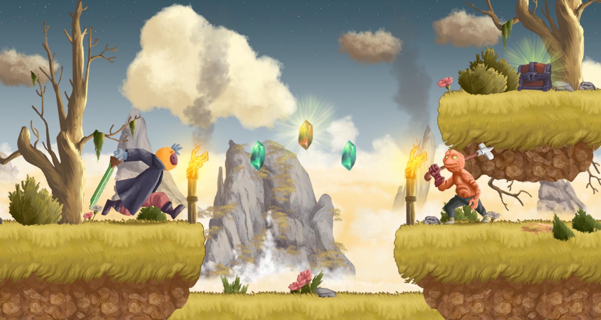 ArtStation - Horitzontal 2D Scroll Game