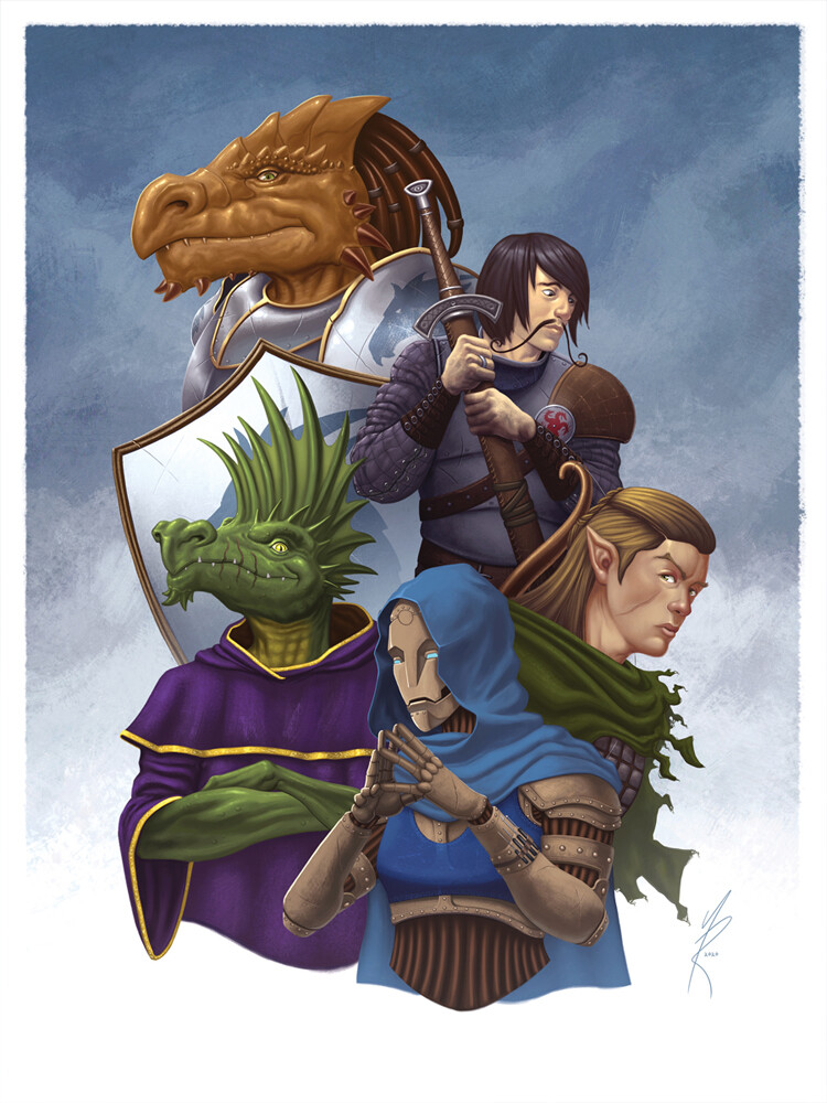 ArtStation - Group busts