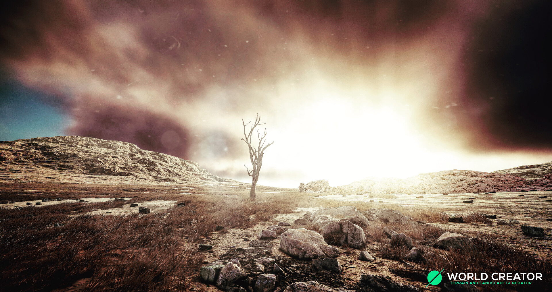 ArtStation - My procedural landscape created and render with World ...