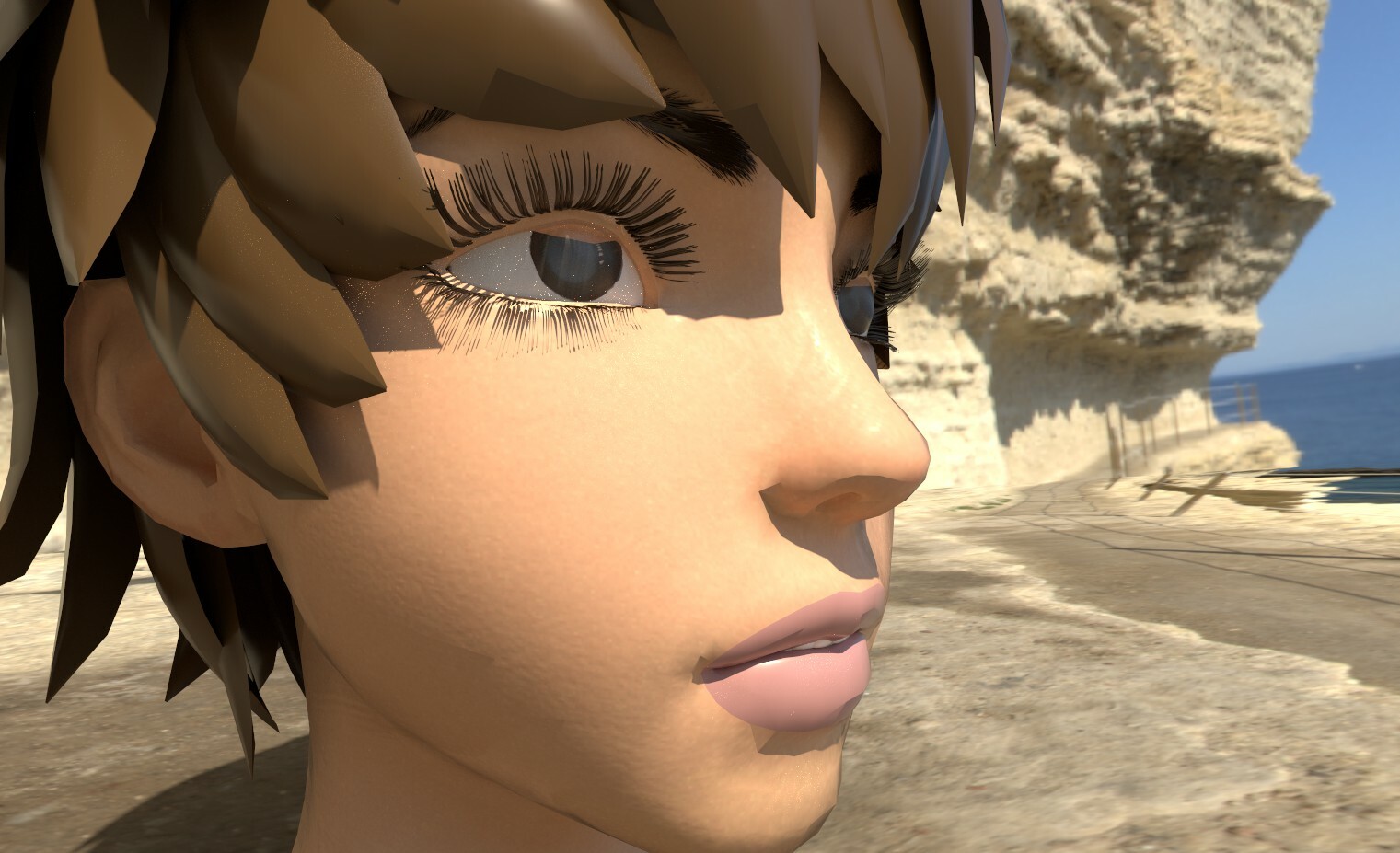 ArtStation - Head Texturing Final