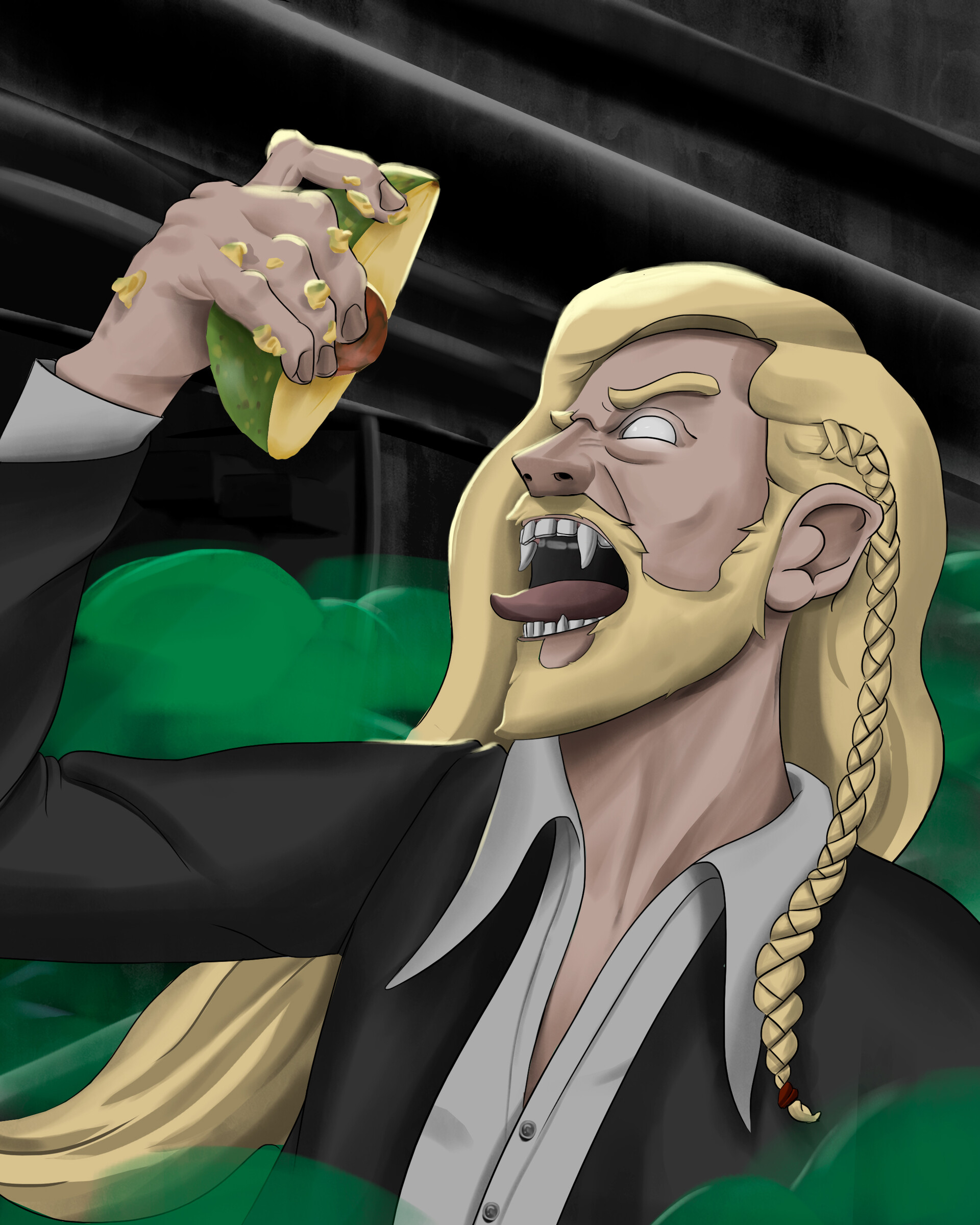 ArtStation - Vampires love avocado