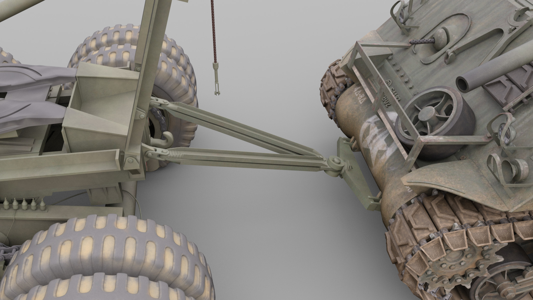 Westfield 3d - M26 Tank Recovery Truck