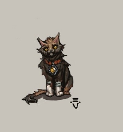 ArtStation - DCSS Felid cat