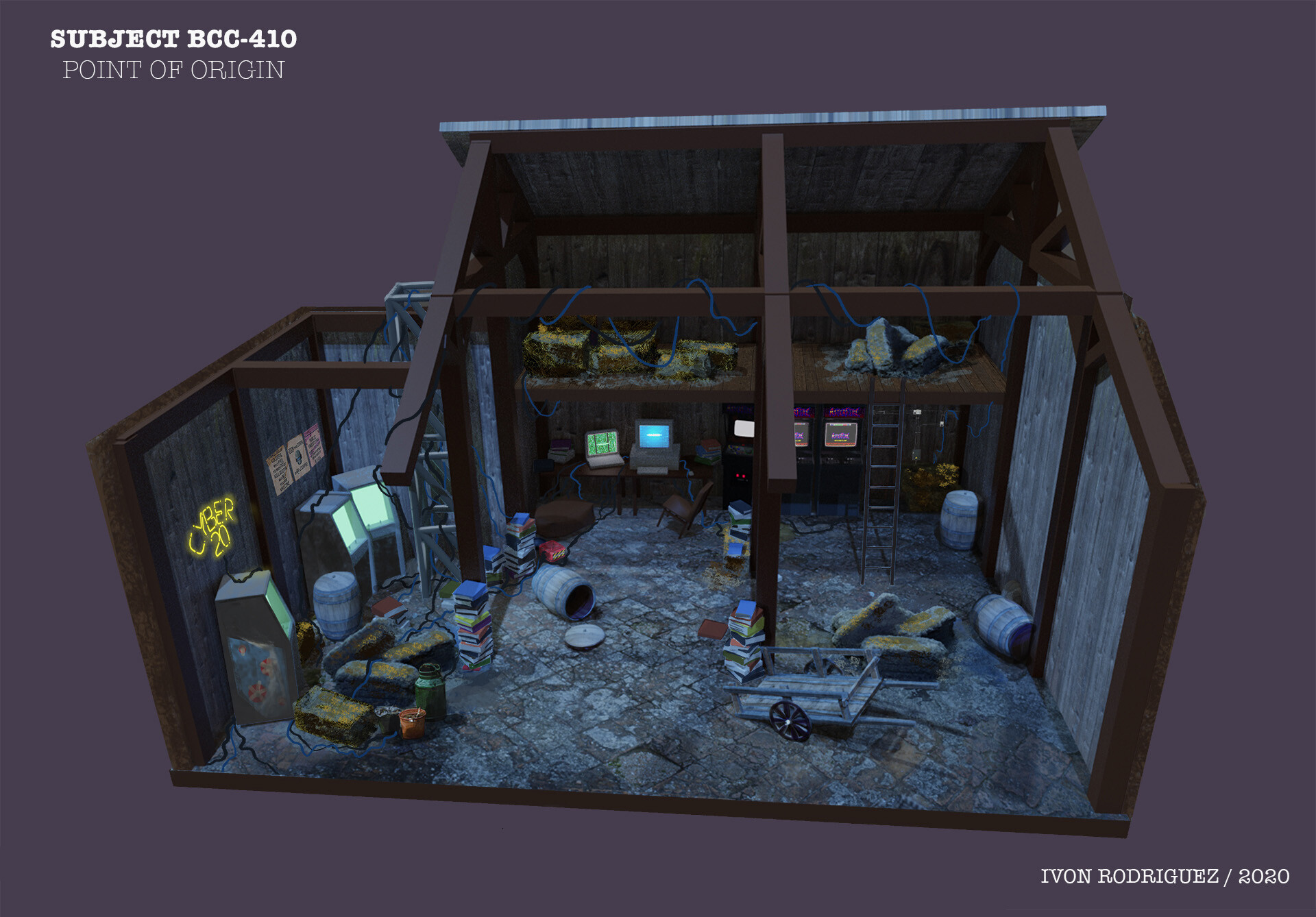 ArtStation - Barn Design