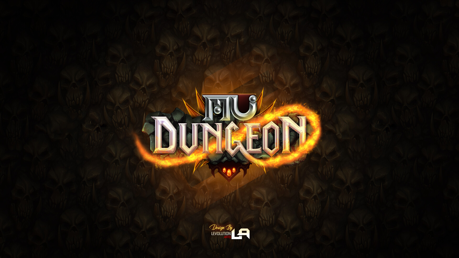 ArtStation - Logo Mu Dungeon
