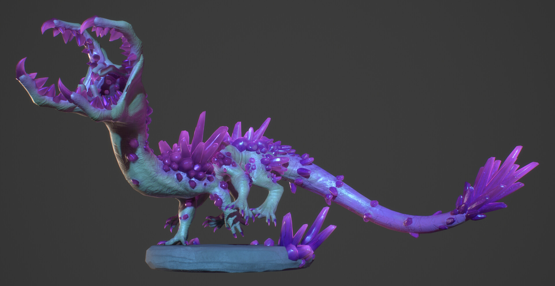 Klaus Berkenkotter - Crystal Wyrm - Model