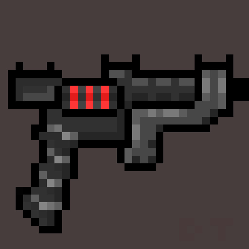 ArtStation - Pixel weapons