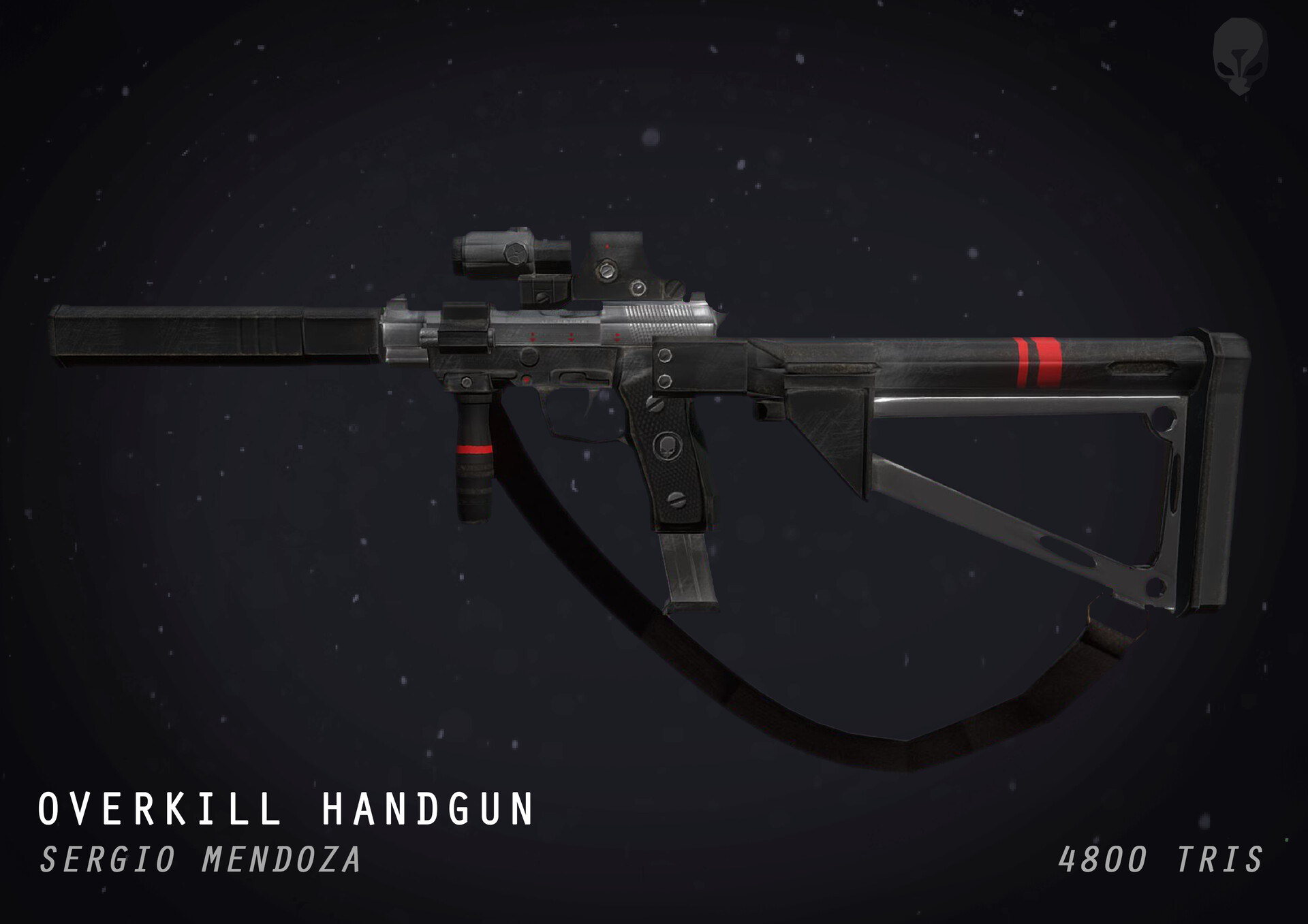 ArtStation - Overkill Handgun