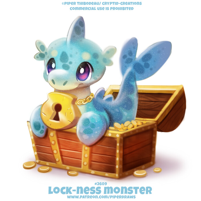 ArtStation - #2709. Lock-Ness Monster - Word Play