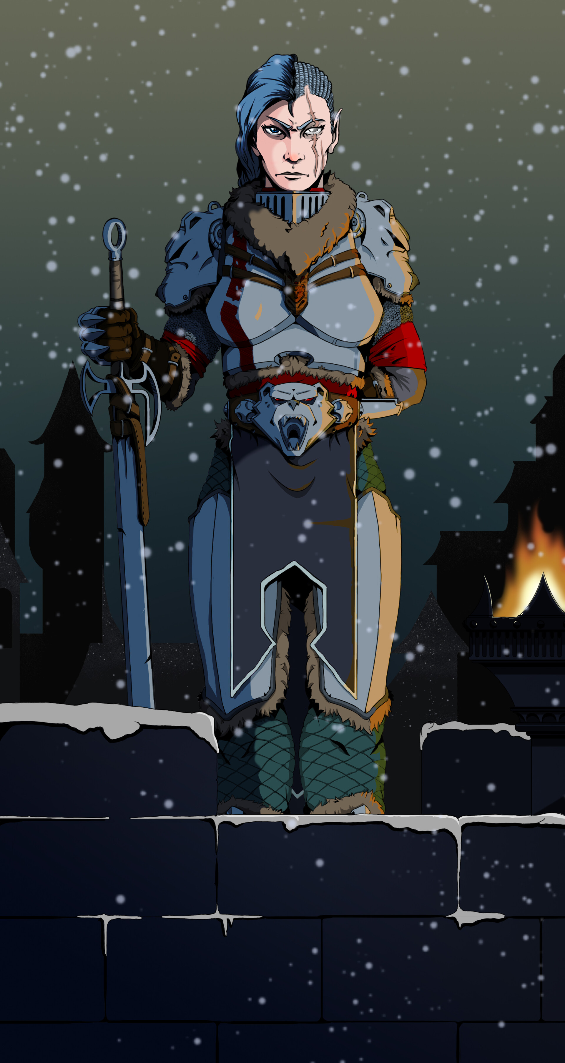 ArtStation - Winter's Watcher