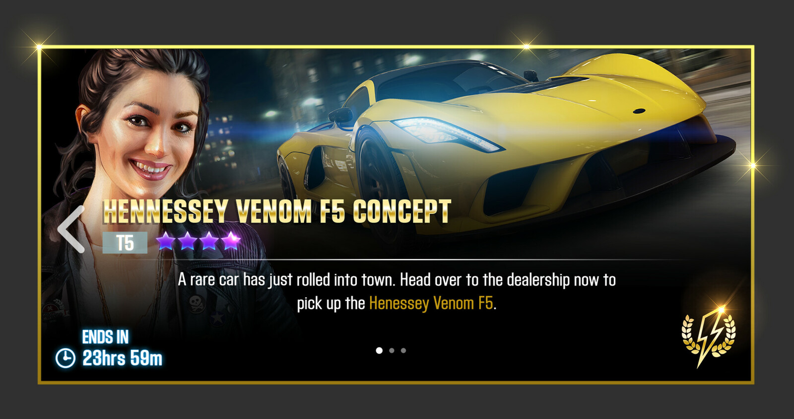 Alexis Evans - CSR2: HENNESSY VENOM F5 CONCEPT