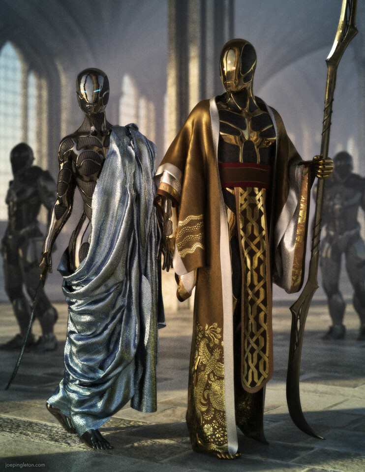 ArtStation - Hall of the Synthoids