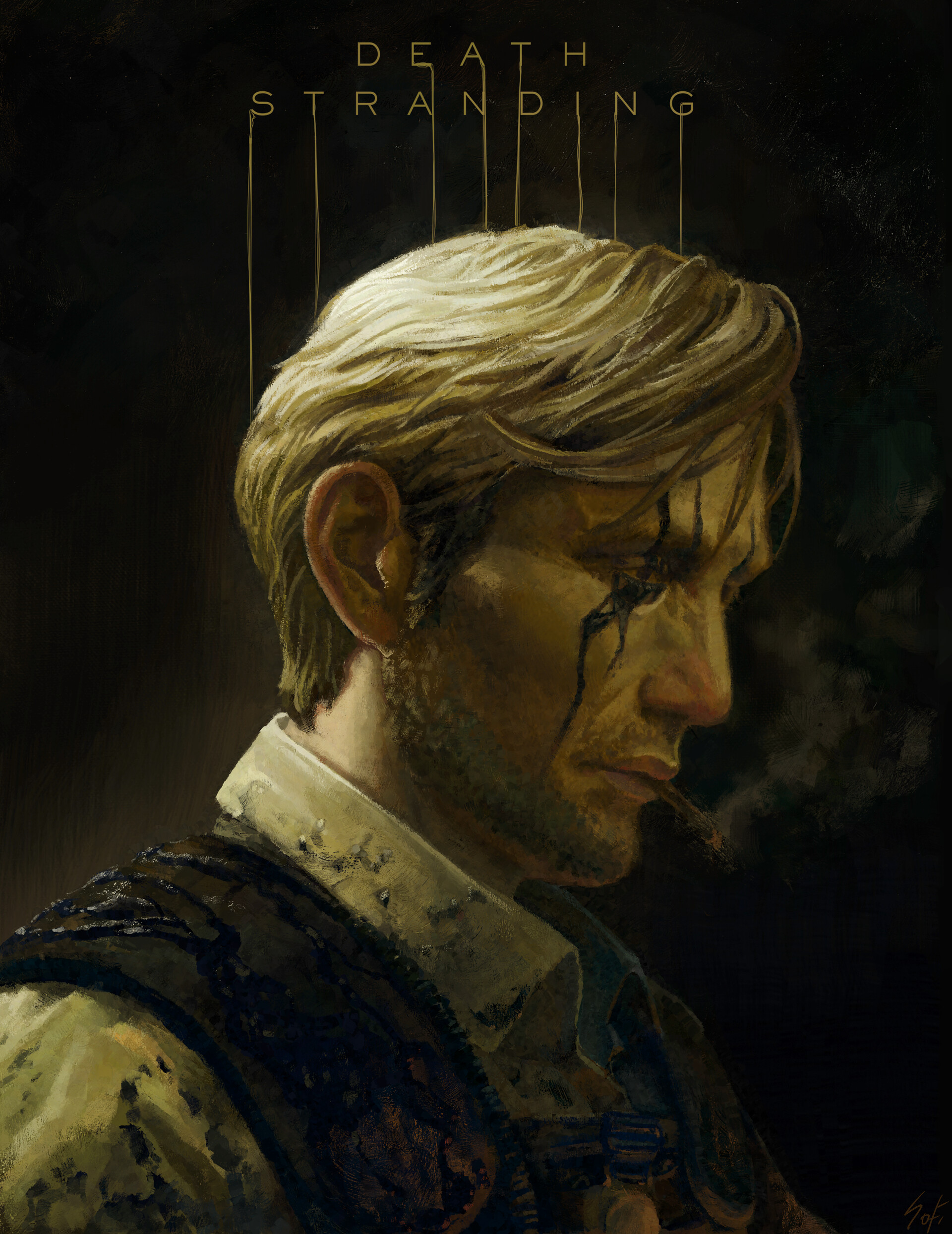 ArtStation - Clifford Unger Death Stranding fan art