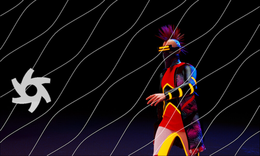 Ruben Roldan - CyberPunk Cloth Test - Domestika Course 1080pHD