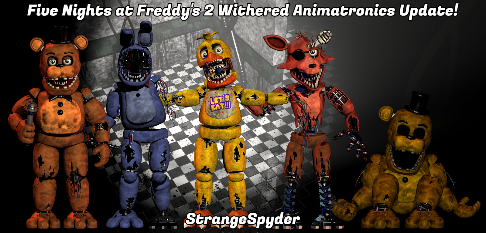 Charles Sorenson - Five Nights at Freddy's 2 Withered Animatronics (HW ...