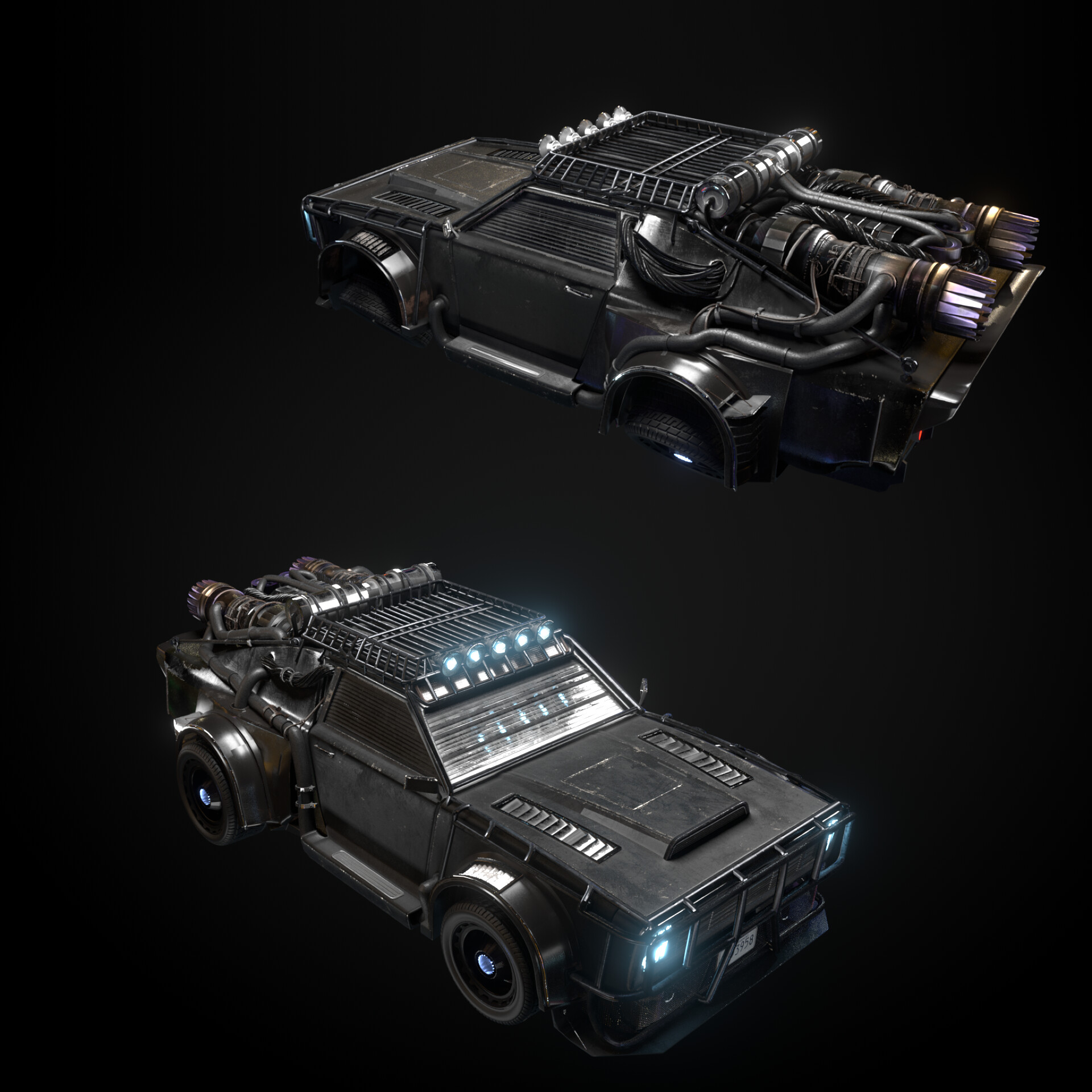 ArtStation - scifi car for my shortmovie