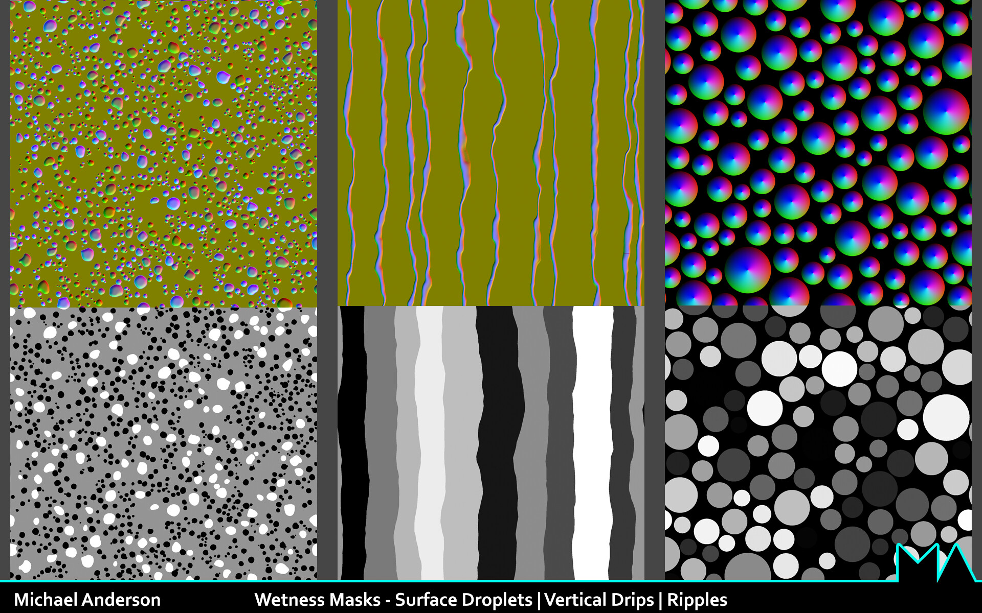 Michael Anderson - UE4 - Wet Surface material Functions