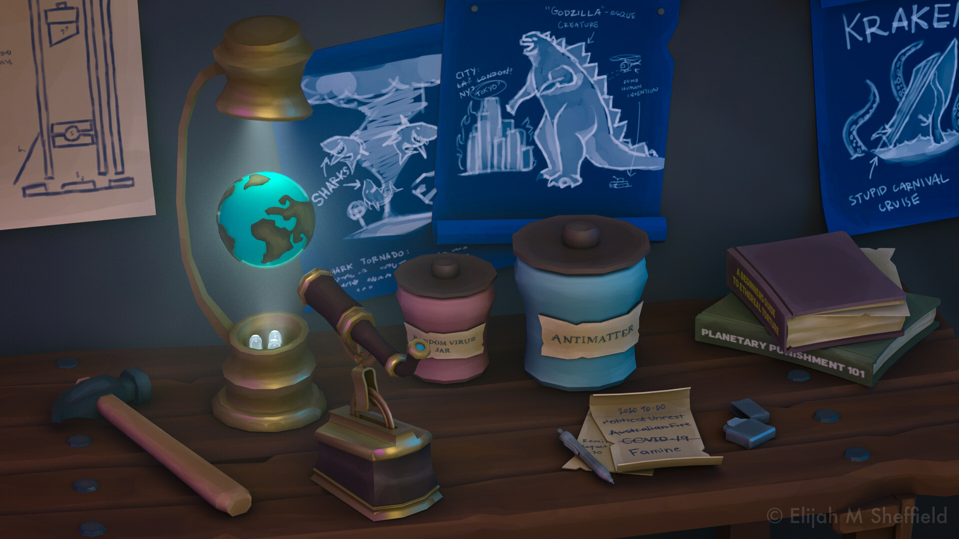 Elijah Sheffield - The Ethereal Punisher In Training