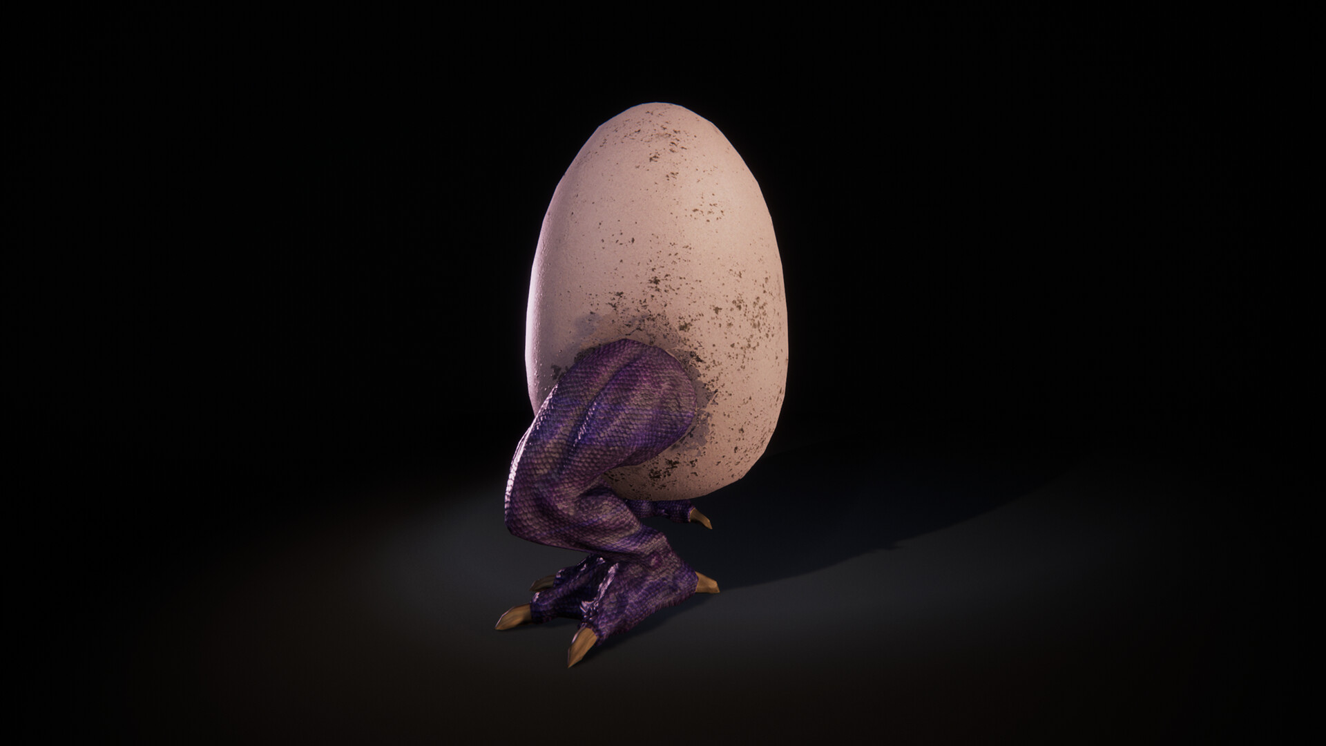 Samuel Leclercq - A Dragon Egg made for the Ludum Dare Game Jam