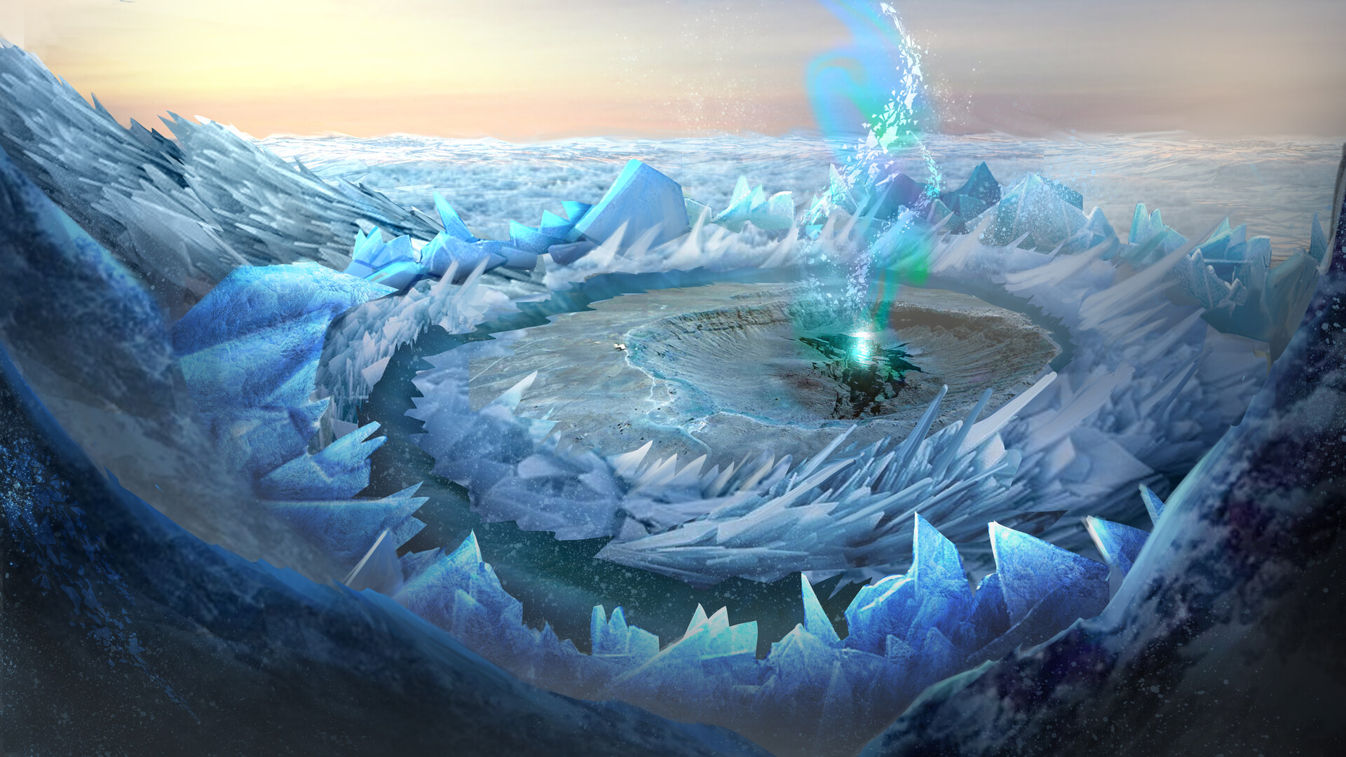 ArtStation - Frozen Spiral