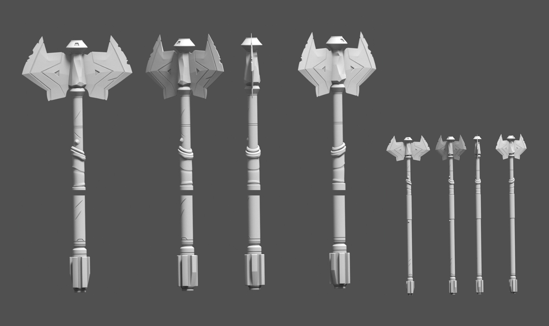 ArtStation - Battle Axe