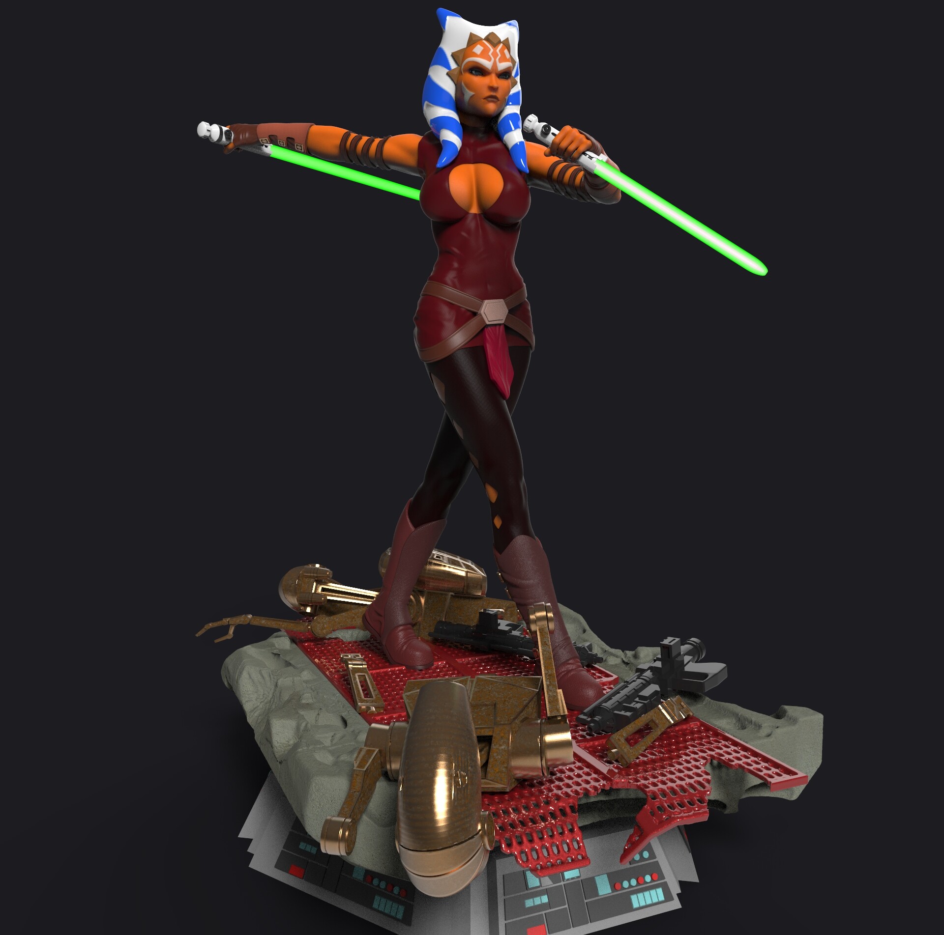 ArtStation - ahsoka 3d printable model